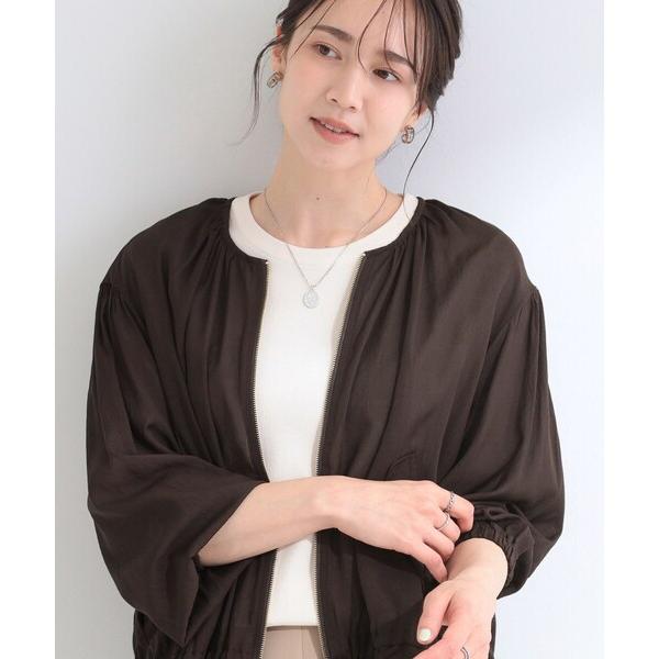『タイムセール実施中』ZOZO問い合わせ番号:108273920ショップ:SHOO・LA・RUE，シューラルーブランド:SHOO・LA・RUE，シューラルー商品名:【S-LL】軽やかな シアーライトブルゾンカテゴリ:ジャケット/アウター&g...