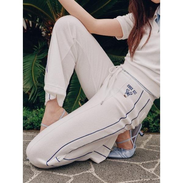 ZOZO問い合わせ番号:108311869ショップ:LILY BROWN，リリー ブラウンブランド:LILY BROWN，リリーブラウン商品名:【LILY BROWN×ANNA SUI】サイドラインパイルパンツカテゴリ:パンツ>その他...