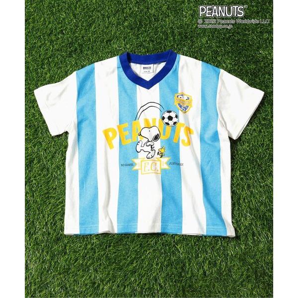 ZOZO問い合わせ番号:108312115ショップ:F.O.Online Store，エフオーオンラインストアブランド:PEANUTS，ピーナッツ，BREEZE，ブリーズ商品名:PEANUTS　サッカーユニフォーム風Tシャツカテゴリ:トップ...
