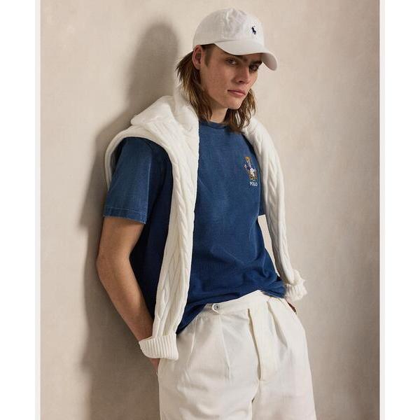 ZOZO問い合わせ番号:108312562ショップ:POLO RALPH LAUREN，ポロ ラルフ ローレンブランド:POLO RALPH LAUREN，ポロ ラルフ ローレン商品名:クラシック フィット Polo ベア インディゴ Tシ...