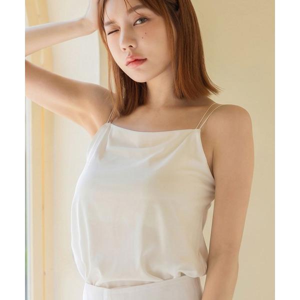 ZOZO問い合わせ番号:108383412ショップ:tu-hacci，ツーハッチブランド:tu-hacci，ツーハッチ商品名:細ストラップ ブラトップ《BRAmone Fashion Glamorous》カテゴリ:トップス>キャミソー...