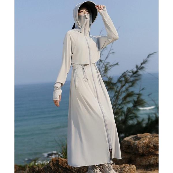 『タイムセール実施中』ZOZO問い合わせ番号:108384141ショップ:Lace Ladies，レースレディースブランド:Lace Ladies，レースレディース商品名:フェイスカバー 一体型 バイザー付き ギャザー ロング ラッシュガー...