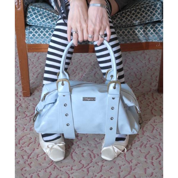 ZOZO問い合わせ番号:108422927ショップ:IF Div.，アイエフディビジョンブランド:Smyeon，スミョン商品名:Belt detail handbag/ベルトデザインハンドバッグカテゴリ:バッグ>ハンドバッグブランド品...