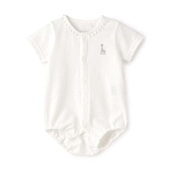 ※このアイテムは返品・交換対象外商品です。ZOZO問い合わせ番号:108460260ショップ:sense of wonder，センスオブワンダーブランド:Sophie la girafe，ソフィーラジラフ商品名:レース半袖ボディスーツ【日本...