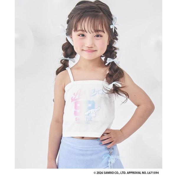 ZOZO問い合わせ番号:108461564ショップ:ANAP，アナップブランド:ANAP kids，アナップキッズ商品名:ANAPKIDS×シナモロール・クロミナンバリングキャミカテゴリ:トップス>キャミソールブランド品番:423-3...