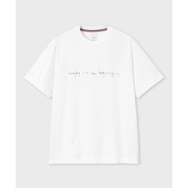 ZOZO問い合わせ番号:108465273ショップ:Paul Smith，ポール・スミスブランド:Paul Smith，ポールスミス商品名:Paul's Quotes” 半袖Tシャツ / 263513 919Tカテゴリ:トップス>Tシ...