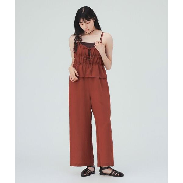 ZOZO問い合わせ番号:108501204ショップ:BEAMS HEART，ビームスハートブランド:BEAMS HEART，ビームスハート商品名:フリル リボン オールインワンカテゴリ:オールインワン・サロペット>つなぎ/オールインワ...