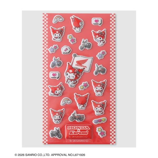 ZOZO問い合わせ番号:108501651ショップ:Mac-House，マックハウスブランド:sanrio，サンリオ，Mac-House，マックハウス商品名:「HONDA×Sanrio」クロミ コラボ ぷっくりシールカテゴリ:雑貨/ホビー&...
