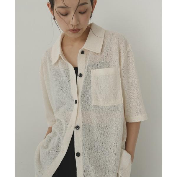ZOZO問い合わせ番号:108502402ショップ:LIAN，リアンブランド:hellam，へラム，hellam home，へラムホーム商品名:半袖ニットソーポロカーディガンカテゴリ:トップス>Tシャツ/カットソーブランド品番:244...