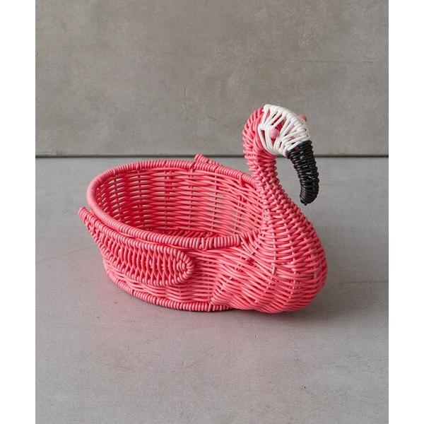 ZOZO問い合わせ番号:108505147ショップ:BIRTHDAY BAR，バースデイバーブランド:BIRTHDAY BAR，バースデイバー商品名:FLAMINGO BASKET　フラミンゴバスケットカテゴリ:インテリア>収納グッズ...