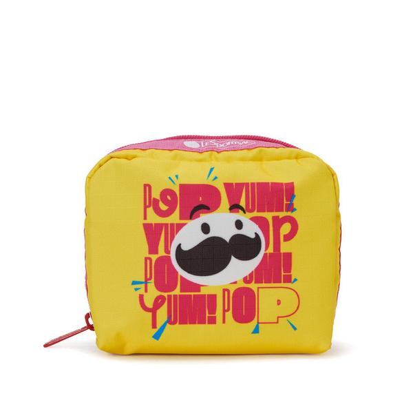 ZOZO問い合わせ番号:108538610ショップ:LeSportsac，レスポートサックブランド:LeSportsac，レスポートサック商品名:【LeSportsac×Pringles】SQUARE COSMETIC プリングルズイエロー...