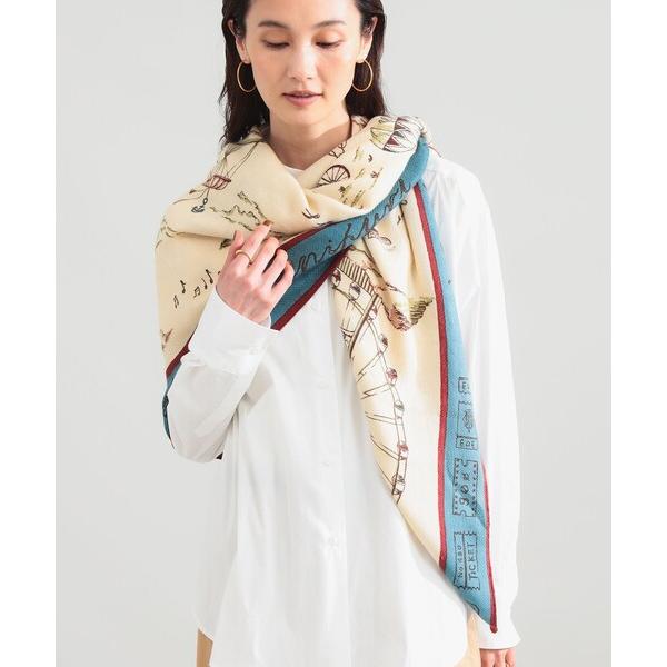 ZOZO問い合わせ番号:108541132ショップ:BEAMS WOMEN，ビームスウィメンブランド:Demi-Luxe BEAMS，デミルクス ビームス商品名:manipuri / ワンダーランド ストールカテゴリ:ファッション雑貨&gt...