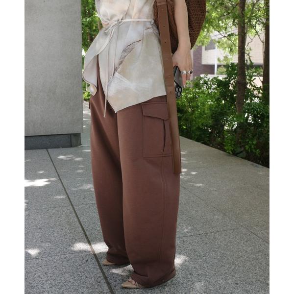 ZOZO問い合わせ番号:108545416ショップ:AMERI VINTAGE，アメリビンテージブランド:Ameri，アメリ商品名:MINIMAL MILITARY SWEAT PANTSカテゴリ:パンツ>スウェットパンツブランド品番...