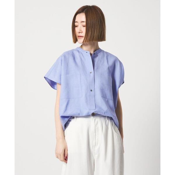 ZOZO問い合わせ番号:108616810ショップ:UNITED ARROWS，ユナイテッドアローズブランド:conte，コンテ，UNITED ARROWS，ユナイテッドアローズ商品名:＜conte＞フロントポケット フレンチスリーブシャツ...