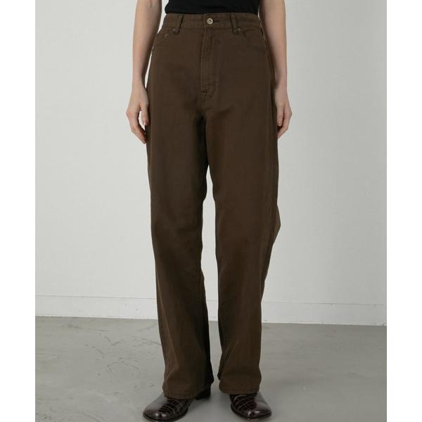 ZOZO問い合わせ番号:108616824ショップ:RESERVOIR STORE，レザボア ストアブランド:LA PEAU DE GEM，ラポドゥジェム商品名:【LA PEAU DE GEM】high waist straight den...