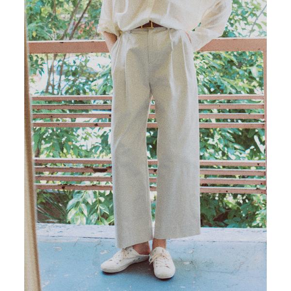ZOZO問い合わせ番号:108652362ショップ:Spick &amp; Span，スピック アンド スパンブランド:Spick &amp; Span，スピックアンドスパン商品名:Higuchi*S 2タックツイルパンツカテゴリ:パンツ&...