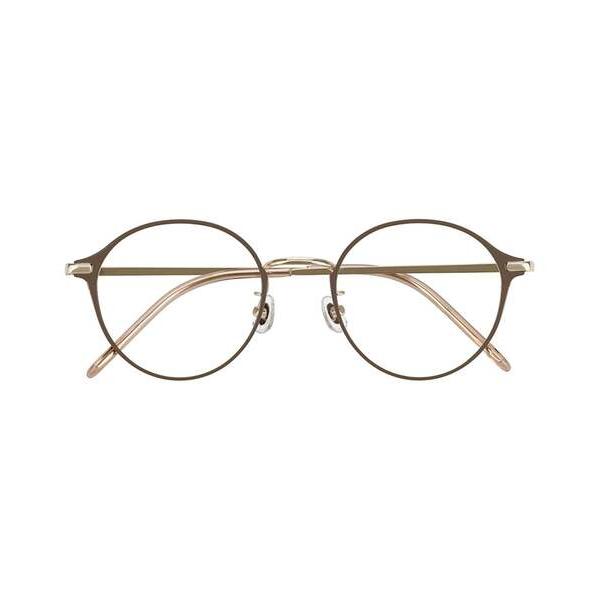 ZOZO問い合わせ番号:108655079ショップ:Zoff，ゾフブランド:Zoff，ゾフ商品名:ボストン型 メガネ｜中顔面短縮みえメガネ 軽量 メタル 丸型 高級感 眼鏡 検眼調整 伊達メガネ 度付きレンズ交換 度あり 度なし メンズ 読...