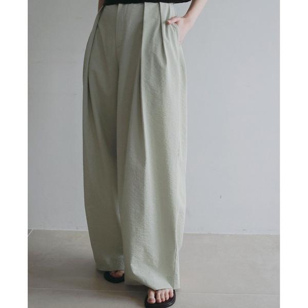 ZOZO問い合わせ番号:108655541ショップ:anuke，アンヌークブランド:anuke，アンヌーク商品名:Sucker Tuck Pantsカテゴリ:パンツ>その他パンツブランド品番:62610721素材:ポリエステル100%...