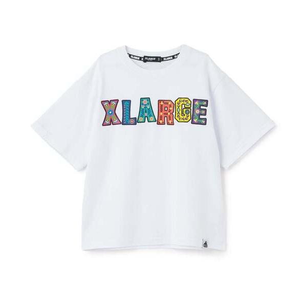 ZOZO問い合わせ番号:108695431ショップ:X-girl Stages，エックスガール ステージスブランド:XLARGE KIDS，エクストララージキッズ商品名:フラワーロゴ半袖Tシャツカテゴリ:トップス>Tシャツ/カットソー...
