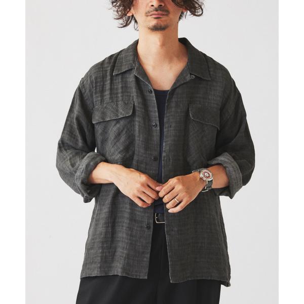 ZOZO問い合わせ番号:108697085ショップ:JOURNAL STANDARD，ジャーナルスタンダードブランド:JOURNAL STANDARD relume，ジャーナルスタンダード　レリューム商品名:リネン ドビー フェードプリント...