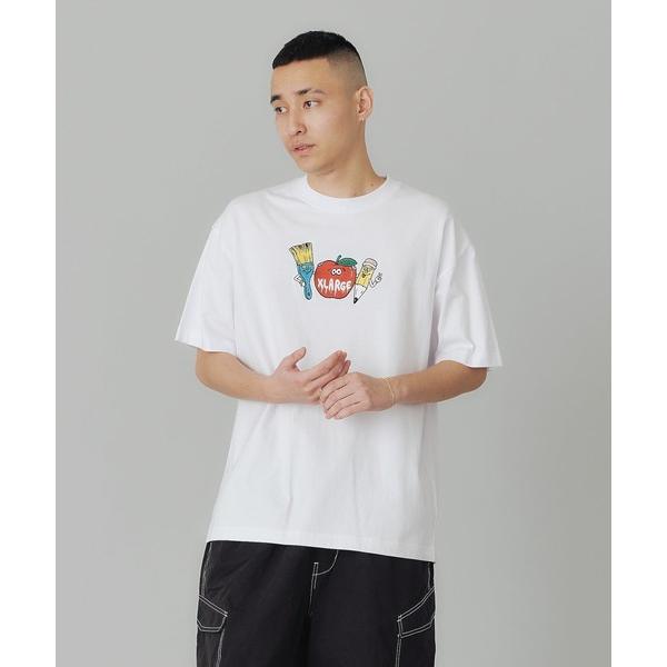 『セール実施中』ZOZO問い合わせ番号:108699105ショップ:XLARGE，エクストララージブランド:XLARGE，エクストララージ商品名:PAINT LOGO S/S TEEカテゴリ:トップス>Tシャツ/カットソーブランド品番...