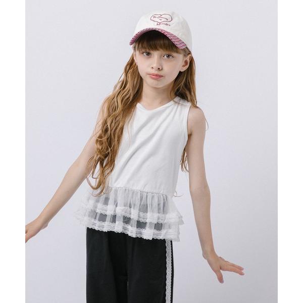 『タイムセール実施中』ZOZO問い合わせ番号:108700512ショップ:moredays store，モアデイズ・ストアブランド:URBAN CHERRY，アーバンチェリー商品名:裾シアーフリルタンクトップカテゴリ:トップス>タンク...