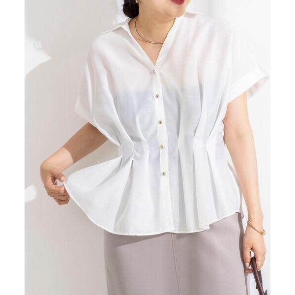 ZOZO問い合わせ番号:108700781ショップ:NOLLEY'S，ノーリーズブランド:NOLLEY'S Sophi，ノーリーズソフィ，NOLLEY'S，ノーリーズ商品名:ウォッシャブルウエストタックスキッパーカテゴリ:トップス>シ...