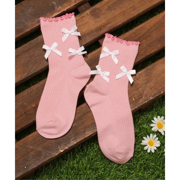 ※このアイテムは返品・交換対象外商品です。ZOZO問い合わせ番号:108700903ショップ:F.O.Online Store，エフオーオンラインストアブランド:BREEZE，ブリーズ商品名:リボン付きメロウソックスカテゴリ:レッグウェア&...