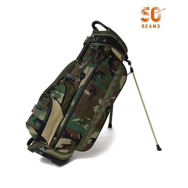 ZOZO問い合わせ番号:108701184ショップ:BEAMS GOLF，ビームスゴルフブランド:BEAMS GOLF，ビームスゴルフ商品名:「別注」BRIEFING / WOODLAND CAMOUFLAGE キャディバッグカテゴリ:アウ...