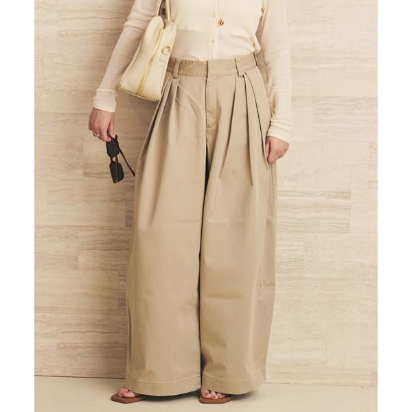 ZOZO問い合わせ番号:108703955ショップ:Plage，プラージュブランド:Plage，プラージュ商品名:「WEB限定追加」R’IAM Super wide CHINO パンツ 5カテゴリ:パンツ>チノパンツブランド品番:26...