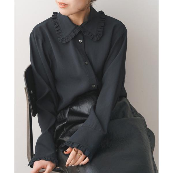 ZOZO問い合わせ番号:108703975ショップ:Spick &amp; Span，スピック アンド スパンブランド:Spick &amp; Span，スピックアンドスパン商品名:「WEB限定 / 追加」フリルカラーブラウスカテゴリ:トッ...