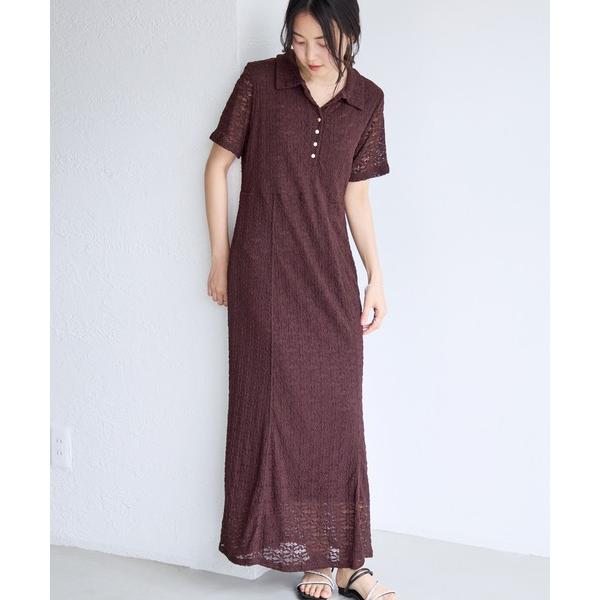 ZOZO問い合わせ番号:108704362ショップ:VIS，ビスブランド:VIS，ビス商品名:カットレース半袖ワンピースカテゴリ:ワンピース/ドレス>ワンピースブランド品番:2026-A-BVE16250素材:（表地） ナイロン 97...
