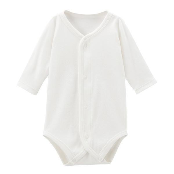 ※このアイテムは返品・交換対象外商品です。ZOZO問い合わせ番号:108741686ショップ:Combi mini，コンビミニブランド:combimini，コンビミニ商品名:オーガニックコットン吸水速乾長袖前開きボディTシャツカテゴリ:ママ...