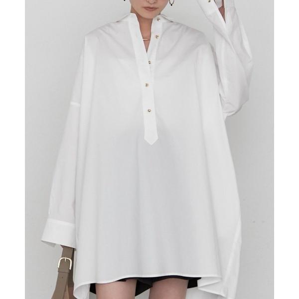 『タイムセール実施中』ZOZO問い合わせ番号:108742132ショップ:LOUNGEDRESS，ラウンジドレスブランド:LOUNGEDRESS，ラウンジドレス商品名:「1枚で主役級/体型カバー」チュニックシャツカテゴリ:トップス>シ...