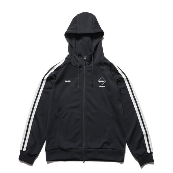ZOZO問い合わせ番号:108742236ショップ:SOPH.，ソフブランド:F.C.Real Bristol，エフシーレアルブリストル商品名:TRAINING TRACK ZIP-UP HOODIEカテゴリ:トップス>パーカーブラン...