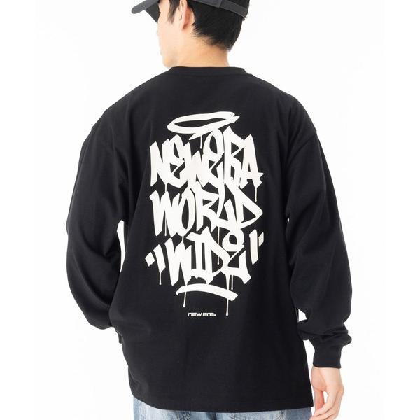 ZOZO問い合わせ番号:108743514ショップ:ONSPOTZ，オンスポッツブランド:NEW ERA，ニューエラ商品名:ニューエラ 長袖Tシャツ ロンT グラフィティロゴカテゴリ:トップス>Tシャツ/カットソーブランド品番:151...