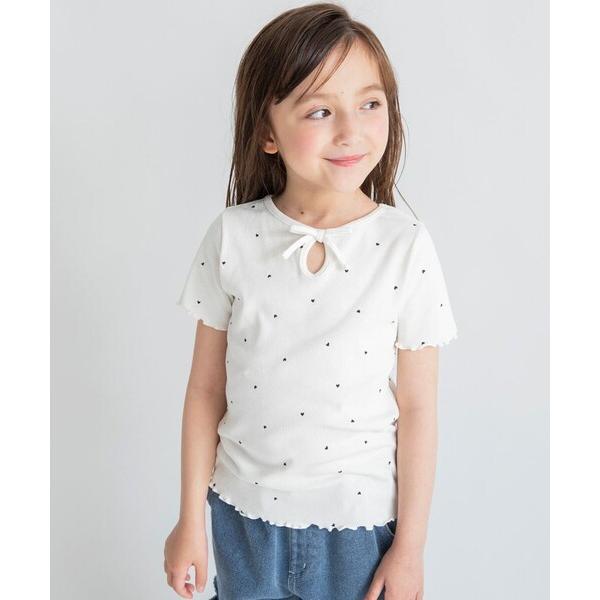 ZOZO問い合わせ番号:108781006ショップ:branshes，ブランシェスブランド:branshes，ブランシェス商品名:【吸水速乾】リボン付きテレコ半袖Tシャツカテゴリ:トップス>Tシャツ/カットソーブランド品番:12-62...