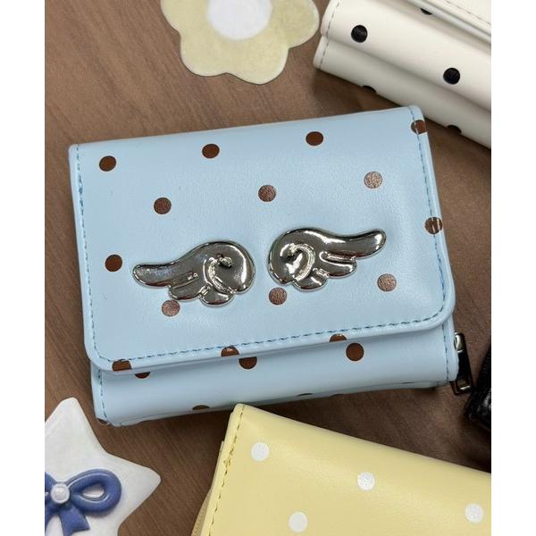 『タイムセール実施中』ZOZO問い合わせ番号:108781023ショップ:WEGO，ウィゴーブランド:WEGO，ウィゴー商品名:WEGO/エンジェルウィングドットウォレットカテゴリ:財布/小物>財布ブランド品番:LG26SS06-G0...