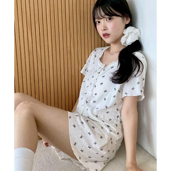 『タイムセール実施中』ZOZO問い合わせ番号:108781028ショップ:WEGO，ウィゴーブランド:WEGO，ウィゴー商品名:WEGO/「26春夏新作」総柄セットアップルームウェアカテゴリ:ルームウェア>ルームウェア/パジャマブラン...