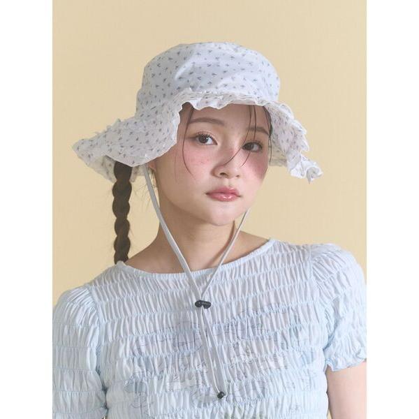 『タイムセール実施中』ZOZO問い合わせ番号:108817248ショップ:merry jenny，メリージェニーブランド:merry jenny，メリージェニー，COBMASTER，コブマスター商品名:frill nylon hatカテゴリ...