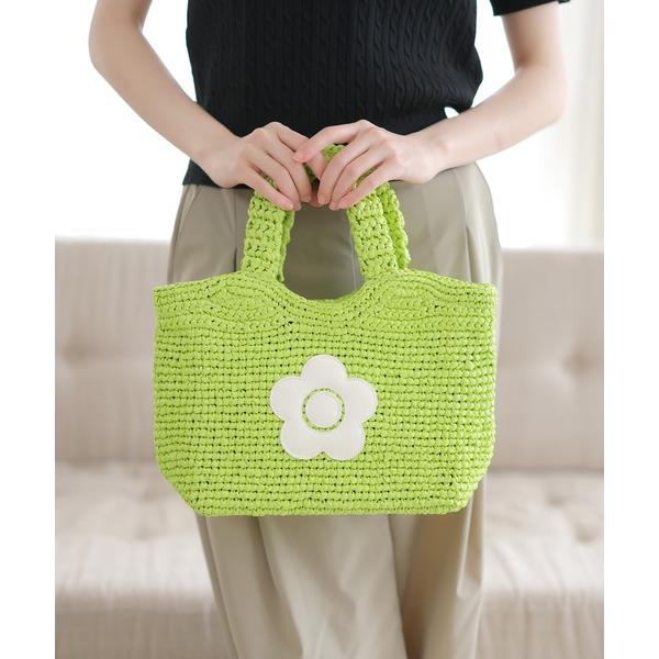 ZOZO問い合わせ番号:108854614ショップ:MARY QUANT，マリークワントブランド:MARY QUANT，マリークワント商品名:クロッシェラフィアライク ミニトートカテゴリ:バッグ>トートバッグブランド品番:226-81...