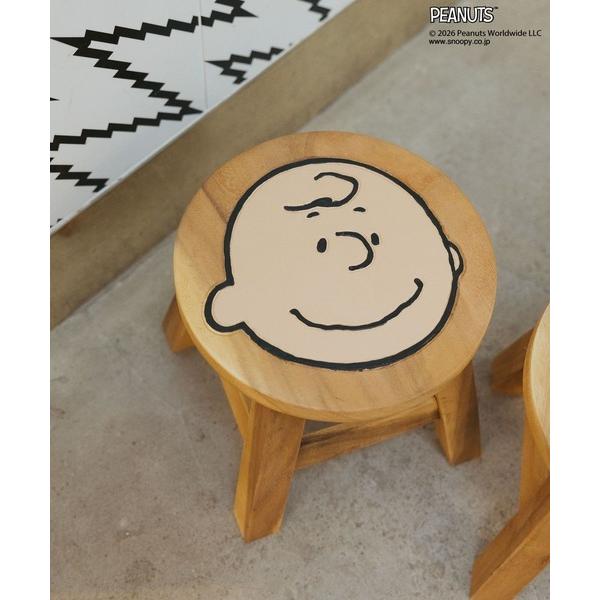 ZOZO問い合わせ番号:108855976ショップ:BAYFLOW，ベイフローブランド:PEANUTS，ピーナッツ，BAYFLOW，ベイフロー商品名:【PEANUTS×BAYFLOW】ウッドスツールカテゴリ:インテリア>家具ブランド品...