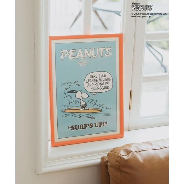 ZOZO問い合わせ番号:108856004ショップ:BAYFLOW，ベイフローブランド:PEANUTS，ピーナッツ，BAYFLOW，ベイフロー商品名:【PEANUTS×BAYFLOW】アートフレームA3カテゴリ:インテリア>ポスター/...