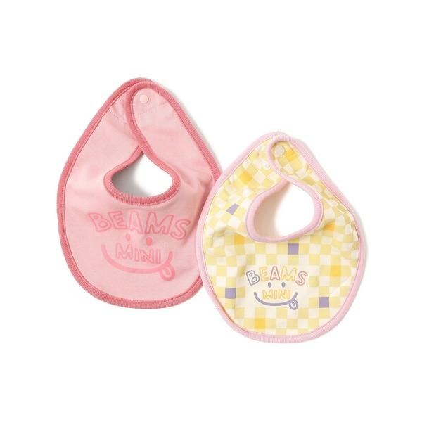 ※このアイテムは返品・交換対象外商品です。ZOZO問い合わせ番号:108891703ショップ:BEAMS HEART，ビームスハートブランド:BEAMS mini，ビームスミニ商品名:ベビー スマイル スタイ 2枚セット 2026FW あか...