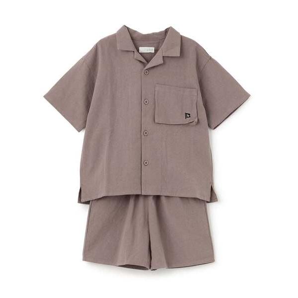 ZOZO問い合わせ番号:108893250ショップ:petit main，プティマインブランド:b・ROOM，ビールーム商品名:【セットアップ】オープンカラーシャツ・イージーパンツカテゴリ:トップス>アンサンブルブランド品番:9863...