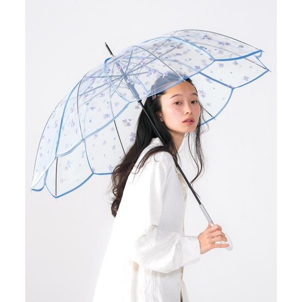 ZOZO問い合わせ番号:108894570ショップ:Wpc./KiU，ダブリュピーシーキウブランド:Wpc.，ダブリュピーシー商品名:「ビニール傘」ドライフラワーアンブレラ 長傘 雨傘 Wpc.カテゴリ:ファッション雑貨>長傘ブランド...