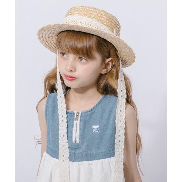 『タイムセール実施中』ZOZO問い合わせ番号:108930783ショップ:moredays store，モアデイズ・ストアブランド:URBAN CHERRY，アーバンチェリー商品名:フラワーレースリボンカンカン帽カテゴリ:帽子>ハット...