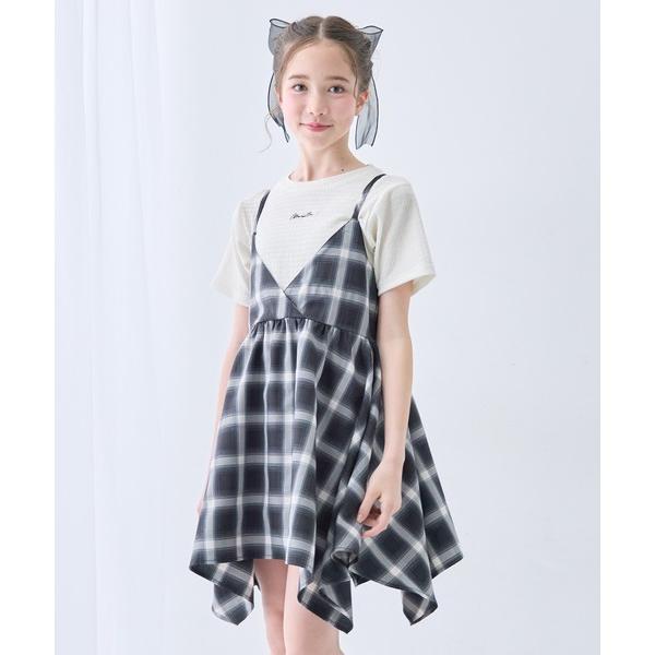 『タイムセール実施中』ZOZO問い合わせ番号:108932134ショップ:cross marche，クロスマルシェブランド:Amourire girl，アムリールガール，cross marche，クロスマルシェ商品名:チェック柄 イレヘム ...