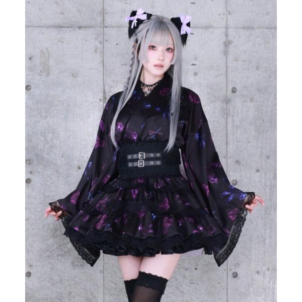 ZOZO問い合わせ番号:108934330ショップ:A AM STUDIO，エーエム スタジオブランド:Amilige，アミリージュ商品名:Devil Rose Bat浴衣ドレスカテゴリ:水着/着物・浴衣>浴衣ブランド品番:82600...