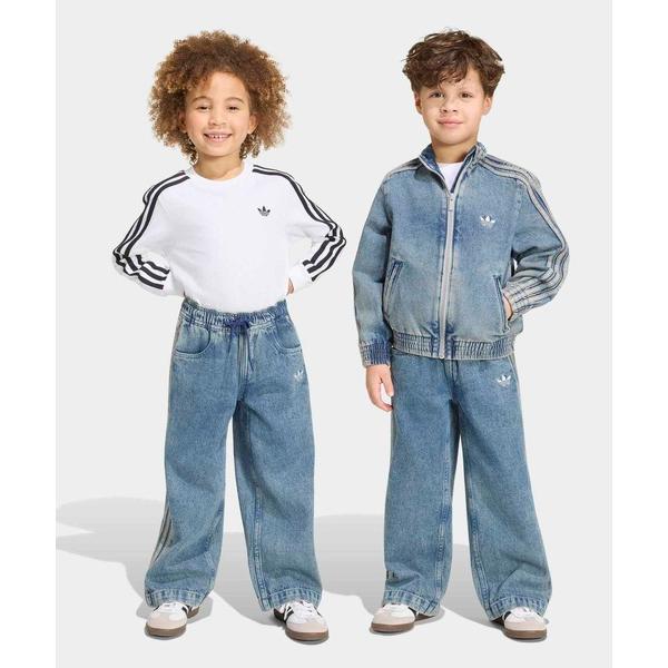 ZOZO問い合わせ番号:108970431ショップ:adidas，アディダスブランド:adidas，アディダス，adidas Originals，アディダスオリジナルス商品名:ファイヤーバード ルーズ デニム トラックパンツ / アディダス...